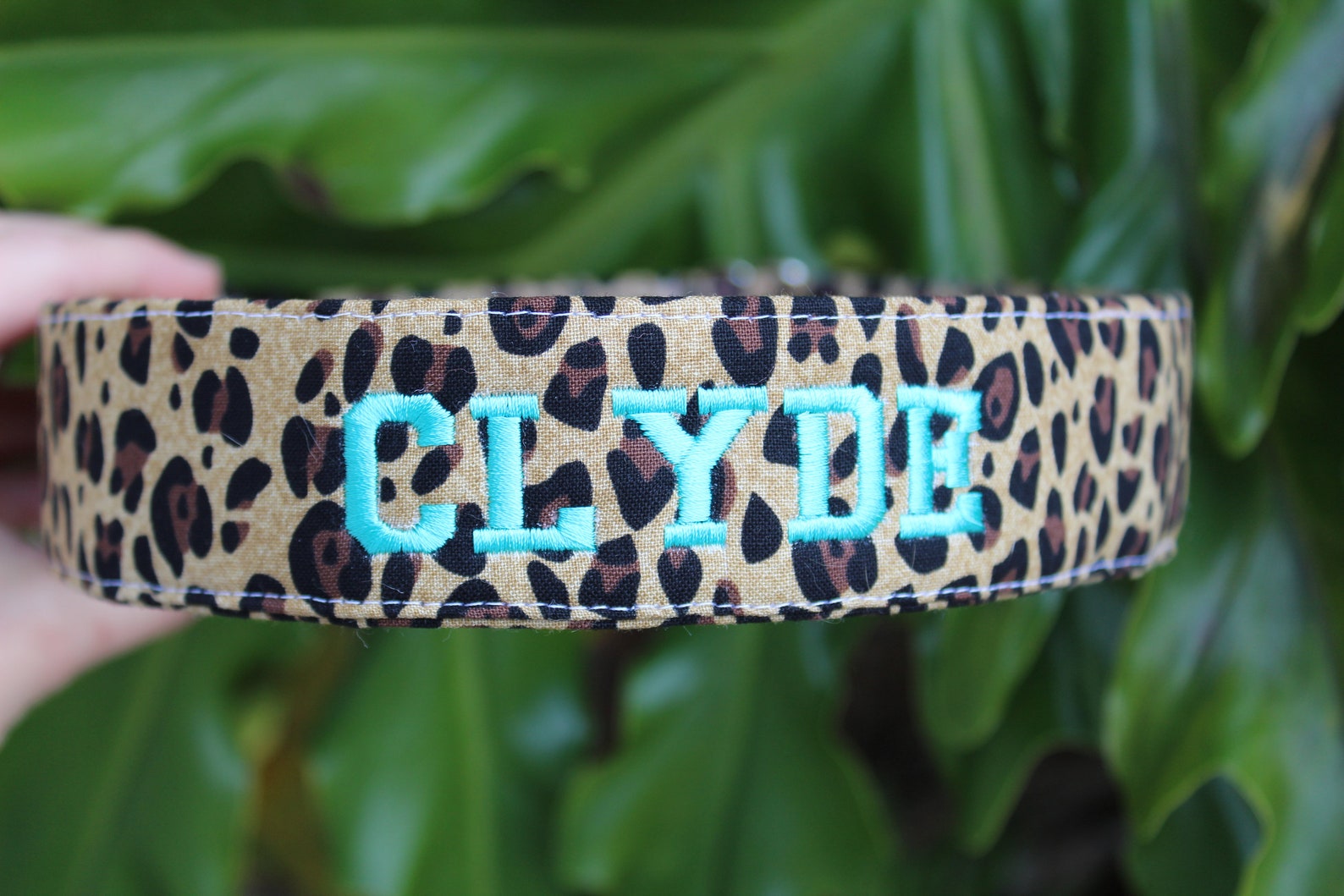 Leopard Print Dog Harness - Personalized Dog Harness - Jaguar Dog ...