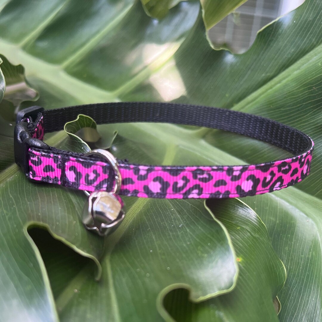 Cheetah Print Cat Collar - Etsy