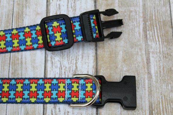 Autism Awareness Dog Collar Autism Dog Leash Autism | Etsy