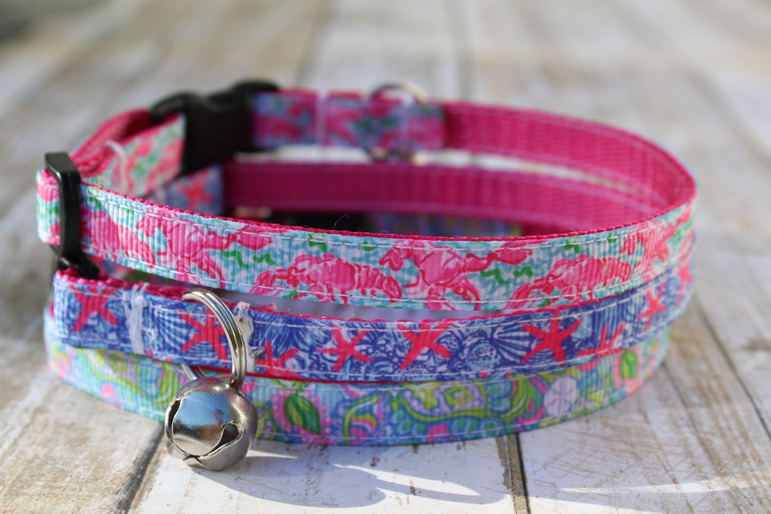Nautical Cat Collar - Designer Inspired Cat Collars - XS Dog Collars ...