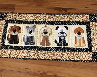 Dogs Table Runner - Etsy