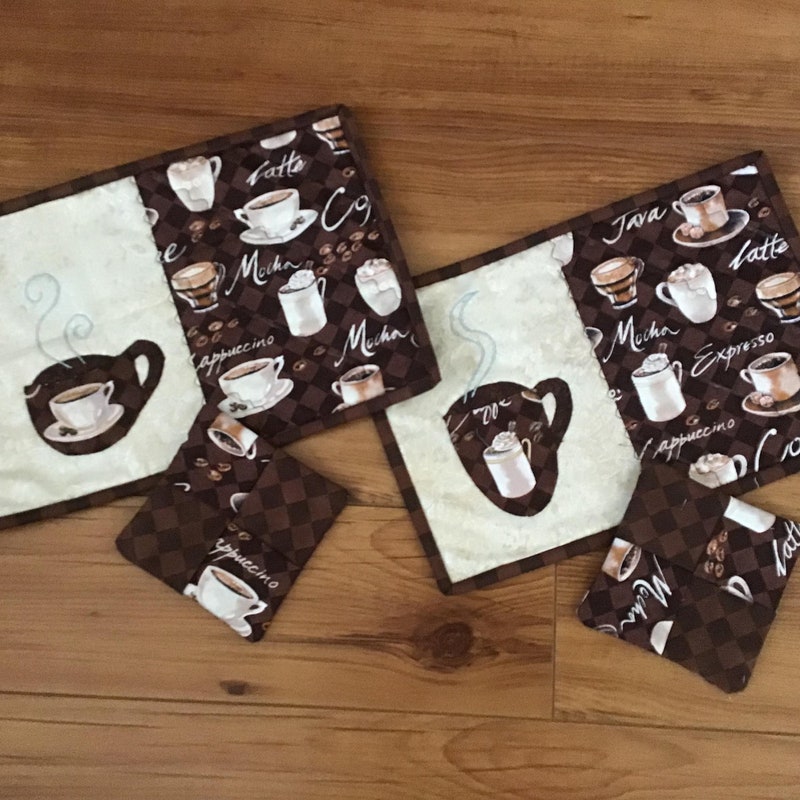 Coffee Mug Rugs - Etsy