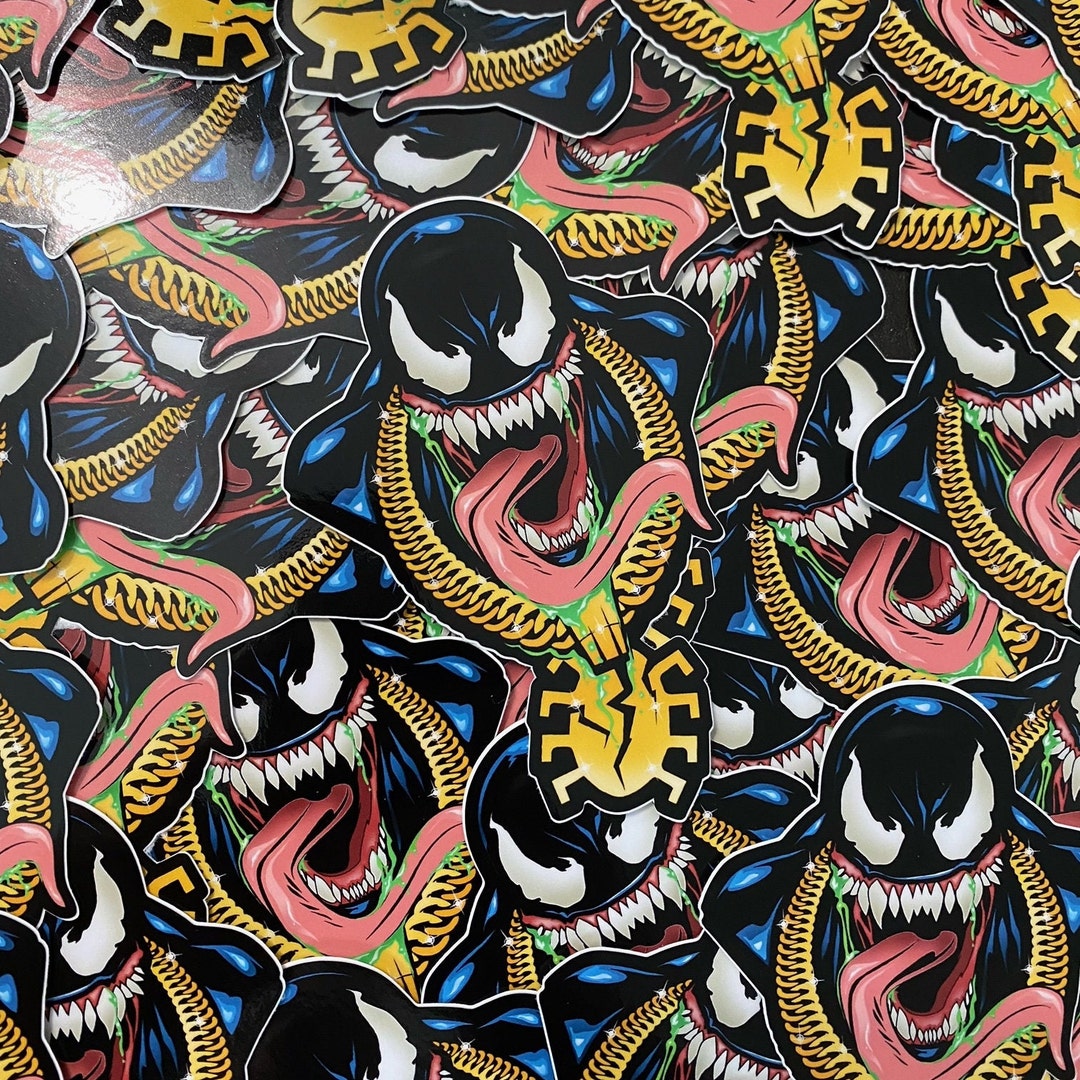 Symbiote Drip sticker - Etsy