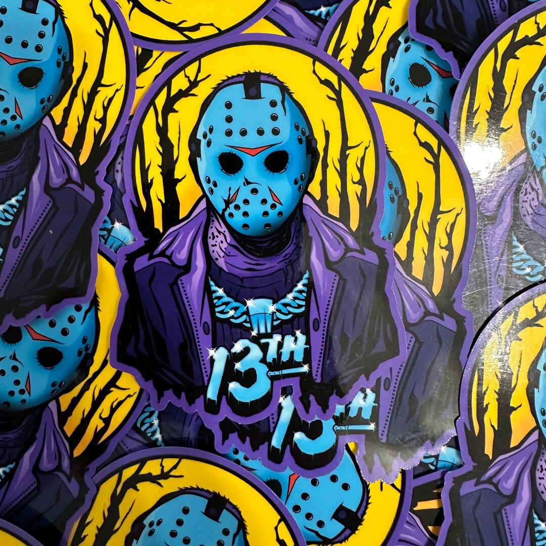 13th (sticker) - Etsy