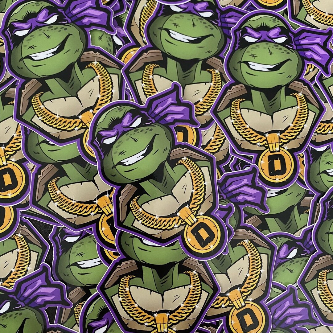 PURPLE NINJA Drip (sticker) - Etsy