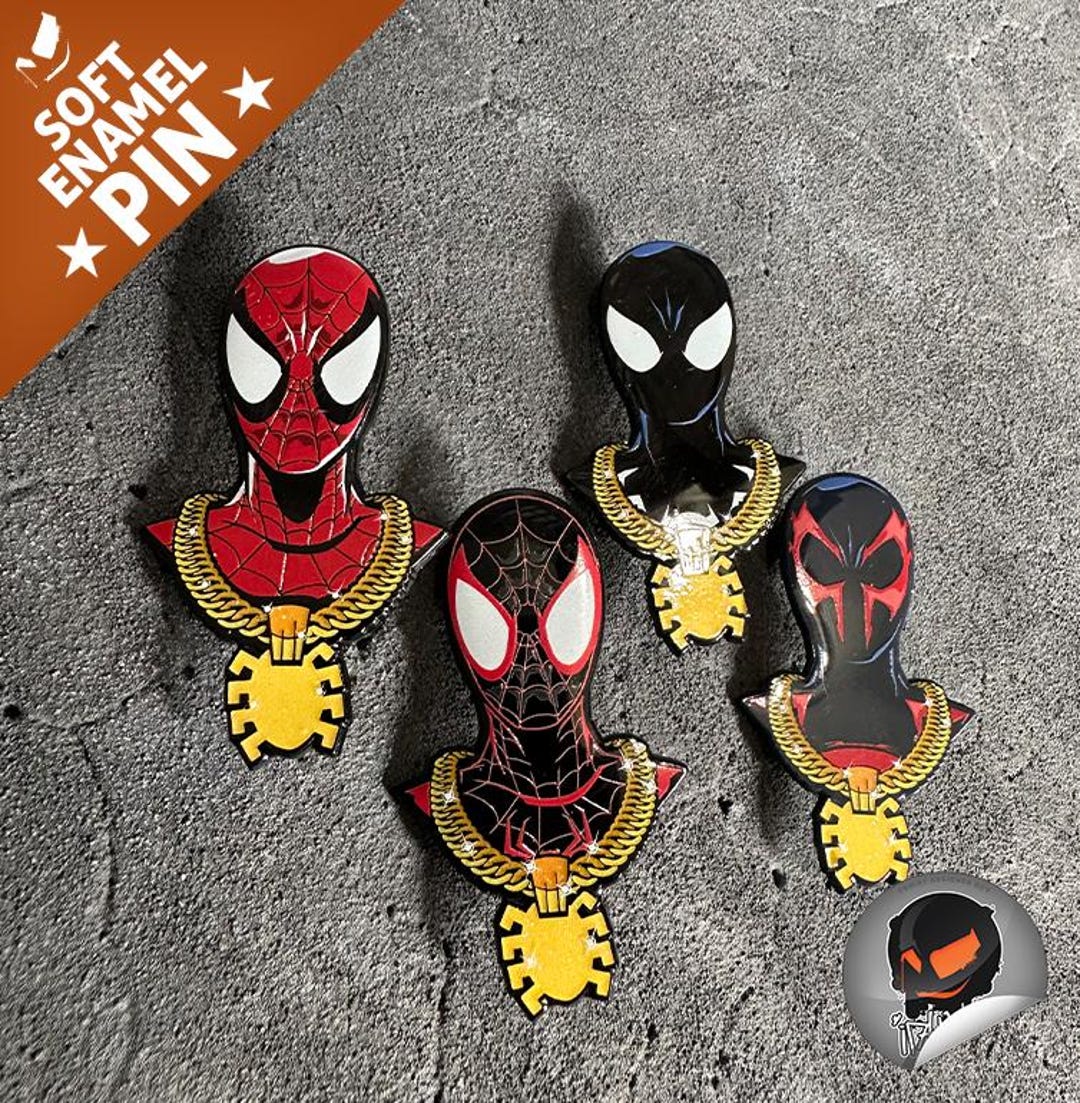 SPIDER Drip "soft Enamel Pin" - Etsy