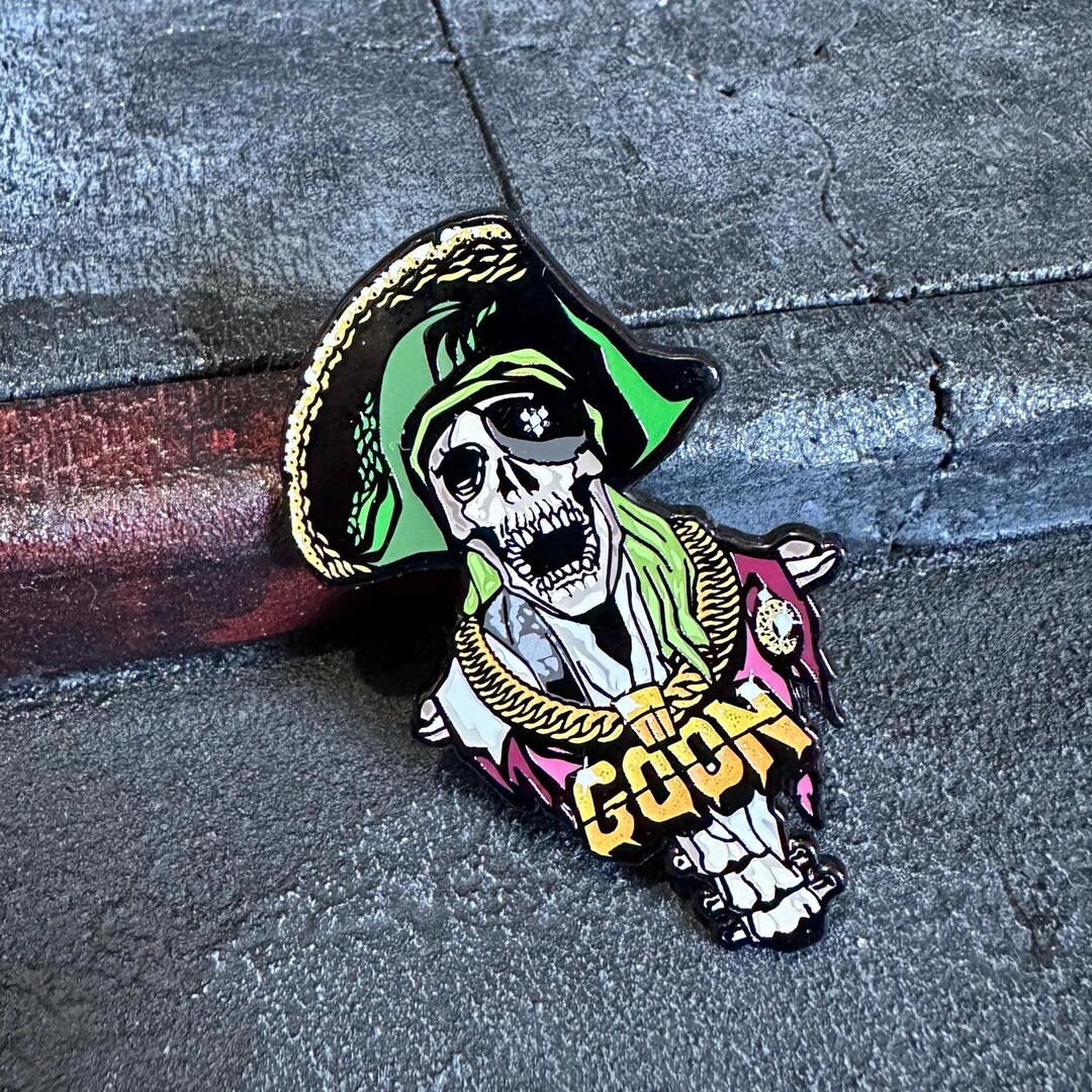 ONE EYED GOON Drip "soft Enamel Pin" - Etsy