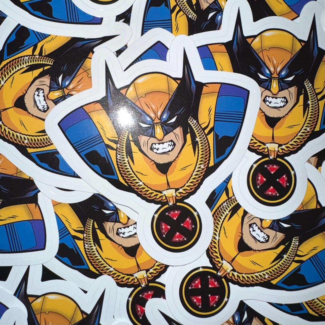 X-drip BERSERKER (sticker) - Etsy