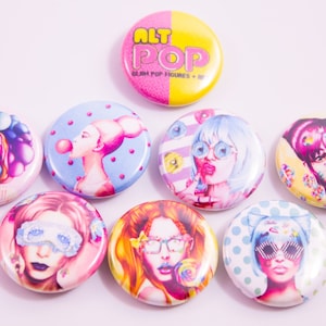 Pill Bottle Button Pack, Buttons, Pill Bottle, Pins, Packs, Art Pins ...