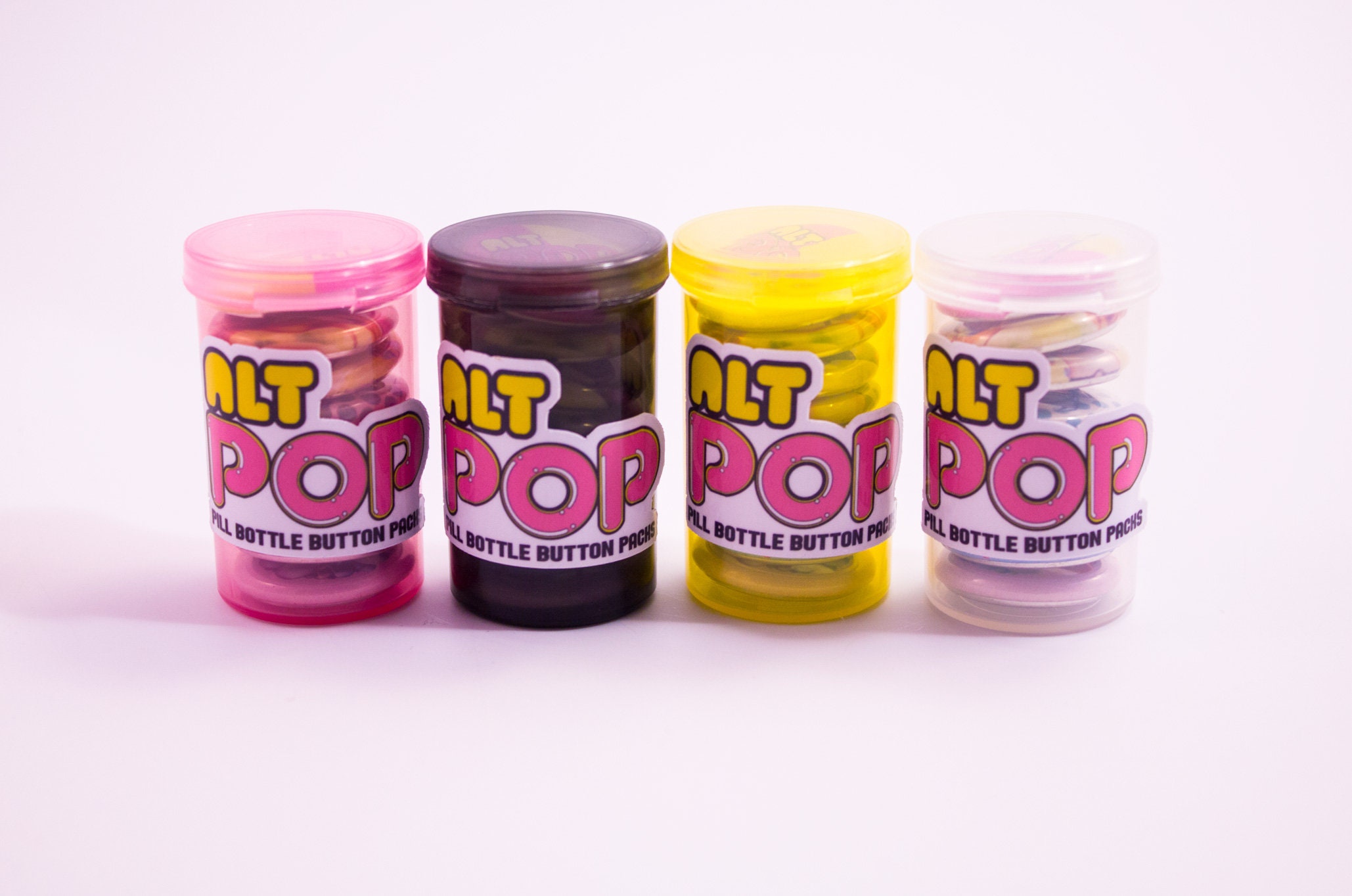 Pill Bottle Button Pack, Buttons, Pill Bottle, Pins, Packs, Art Pins ...