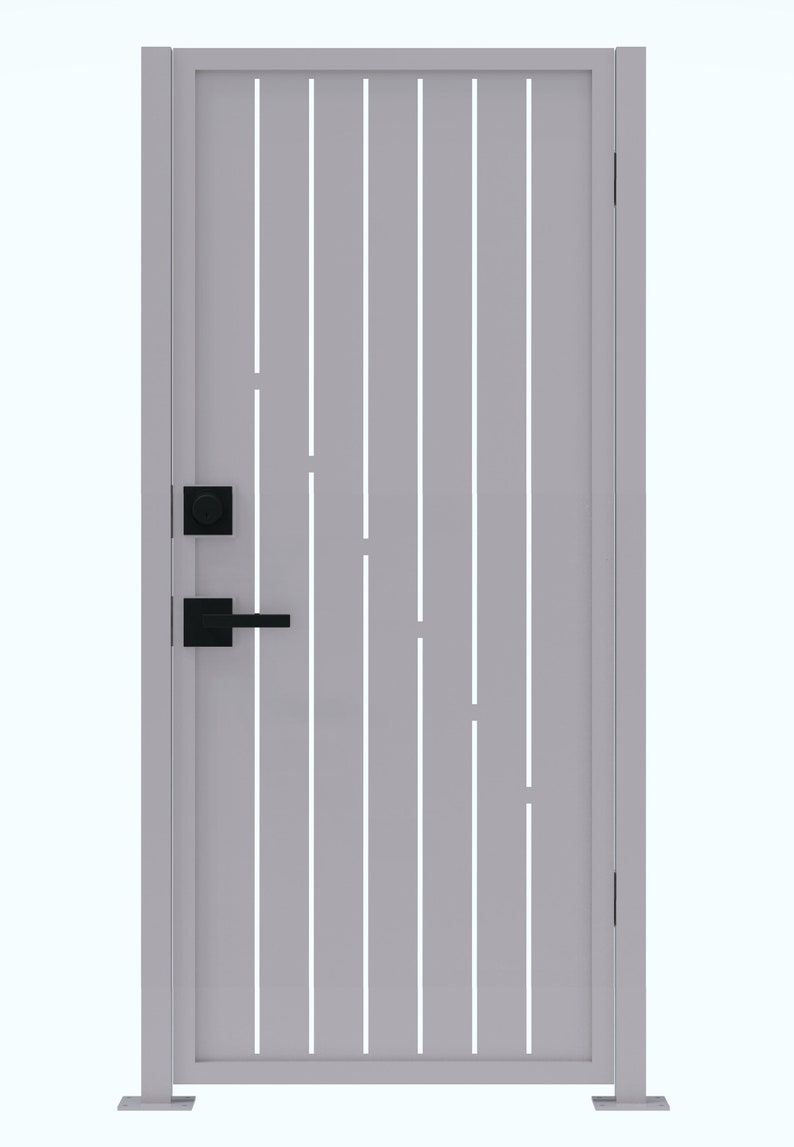 Pedestrian Gate | Man Gate | Galvanized Steel | Comes With Posts ...