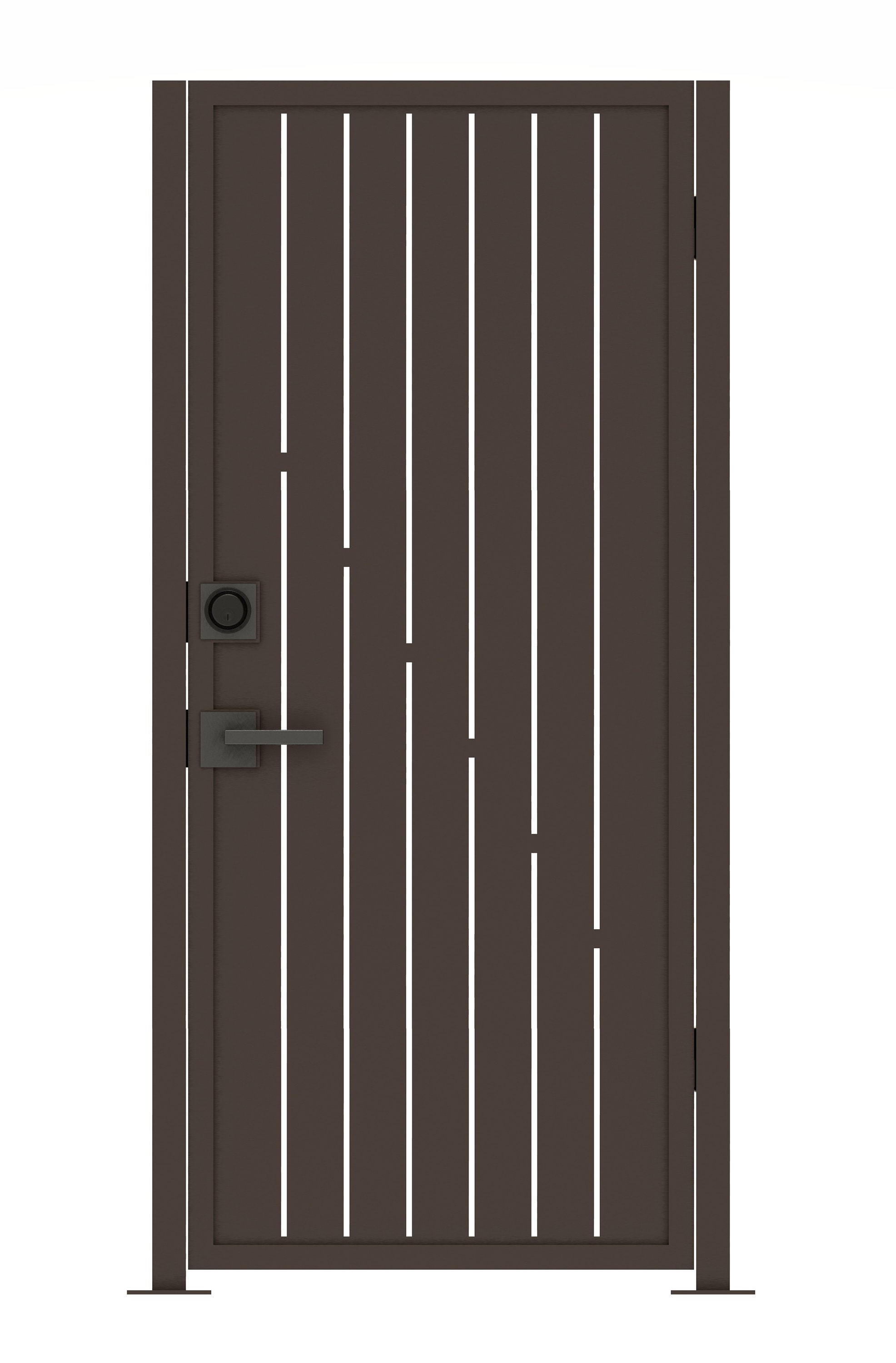 Pedestrian Gate | Man Gate | Galvanized Steel | Comes With Posts ...