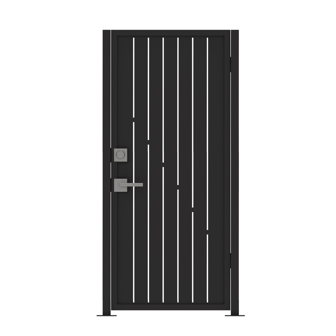 Pedestrian Gate | Man Gate | Galvanized Steel | Comes With Posts ...