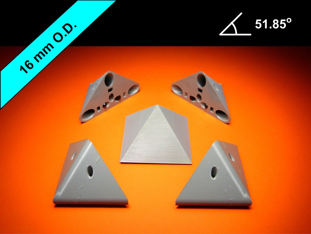 Giza Pyramid Plastic Connector Kit (16 Mm O.D.) - Etsy