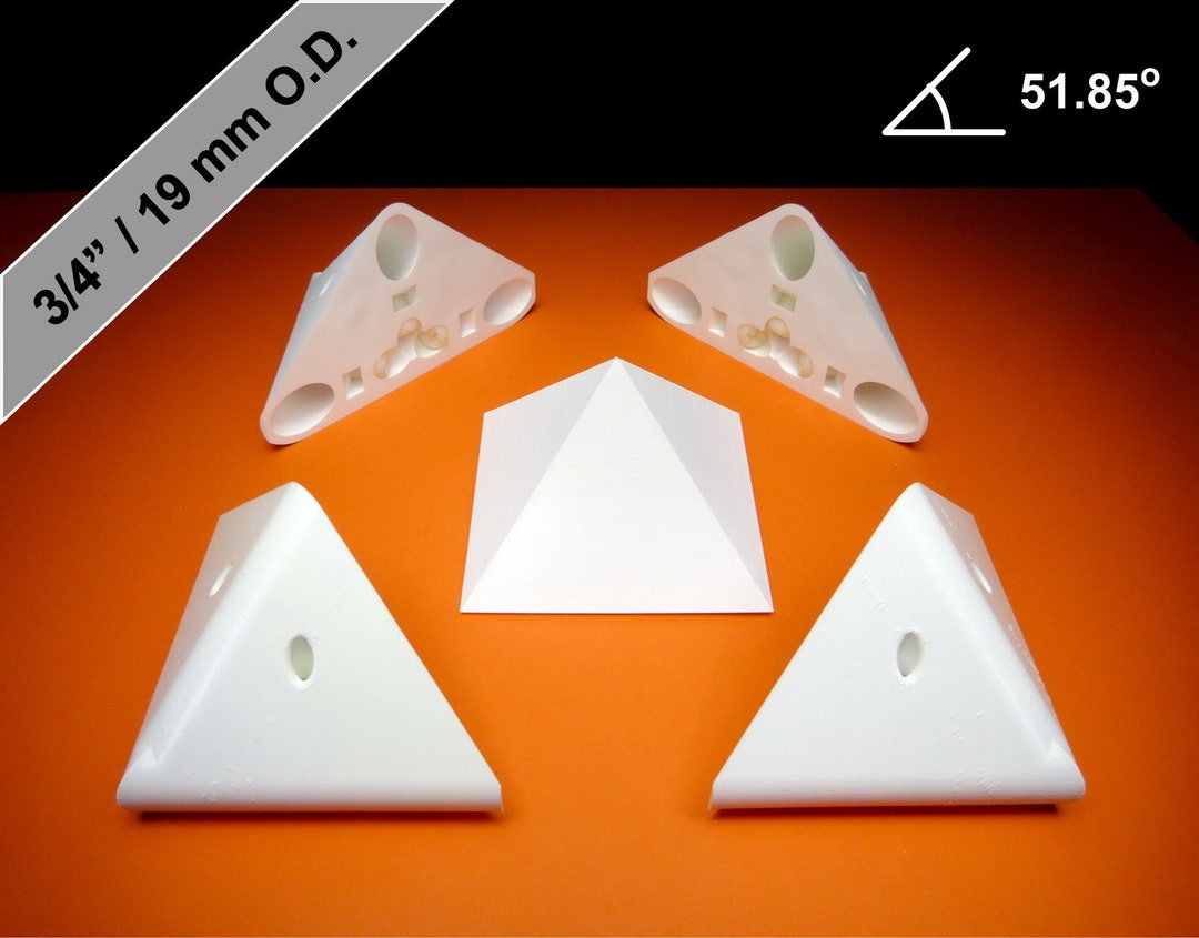 Giza Pyramid Plastic Connector Kit (3/4" / 19 Mm O.D.) - Etsy