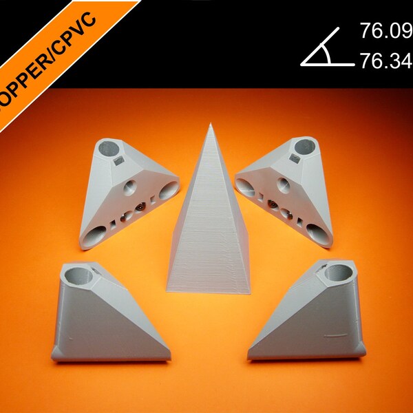 Copper Pyramid Connectors - Etsy