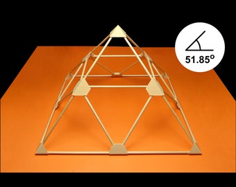 Cardboard Pyramid: the Giza Fold-up Cardboard Pyramid - Etsy