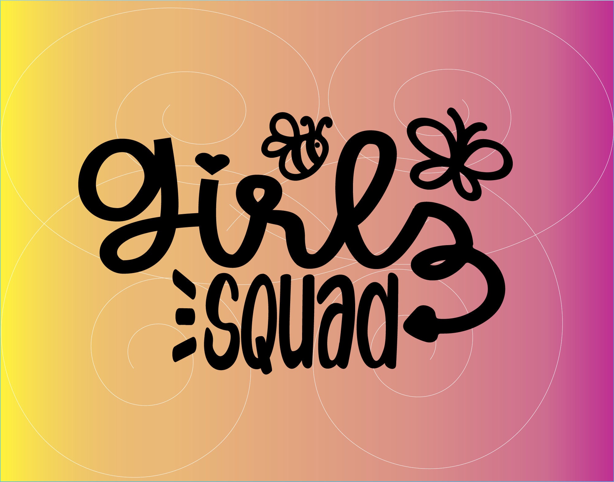 Girl Squad Svg Cut File - Etsy