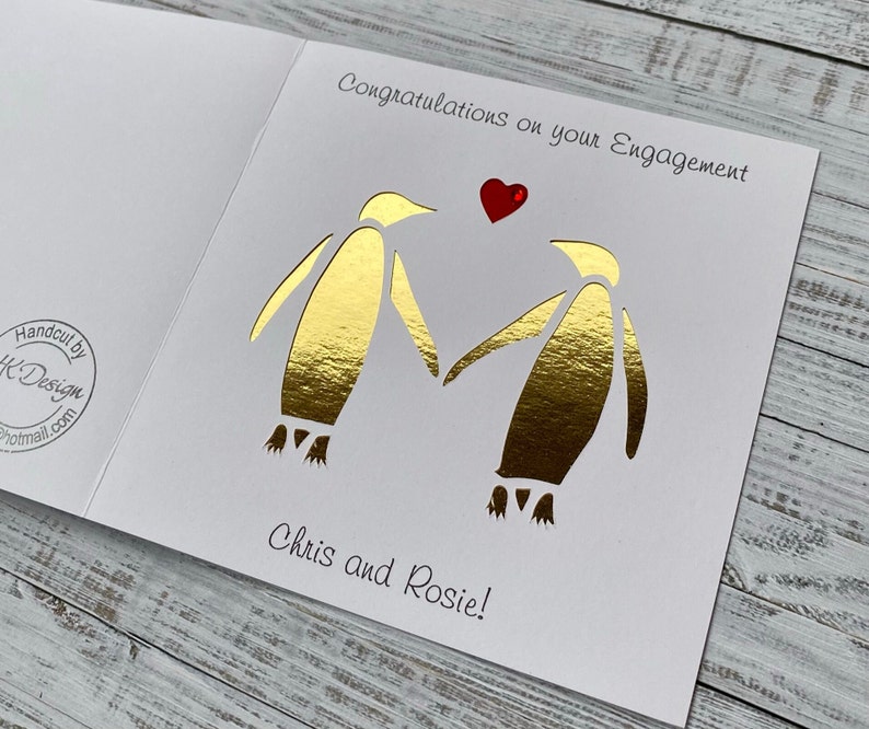 Congratulations on Your Engagement Card With Shiny Silver or Gold ...