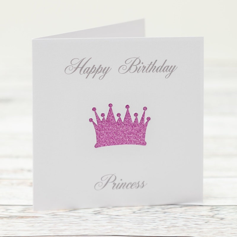 Tiara Card - Etsy