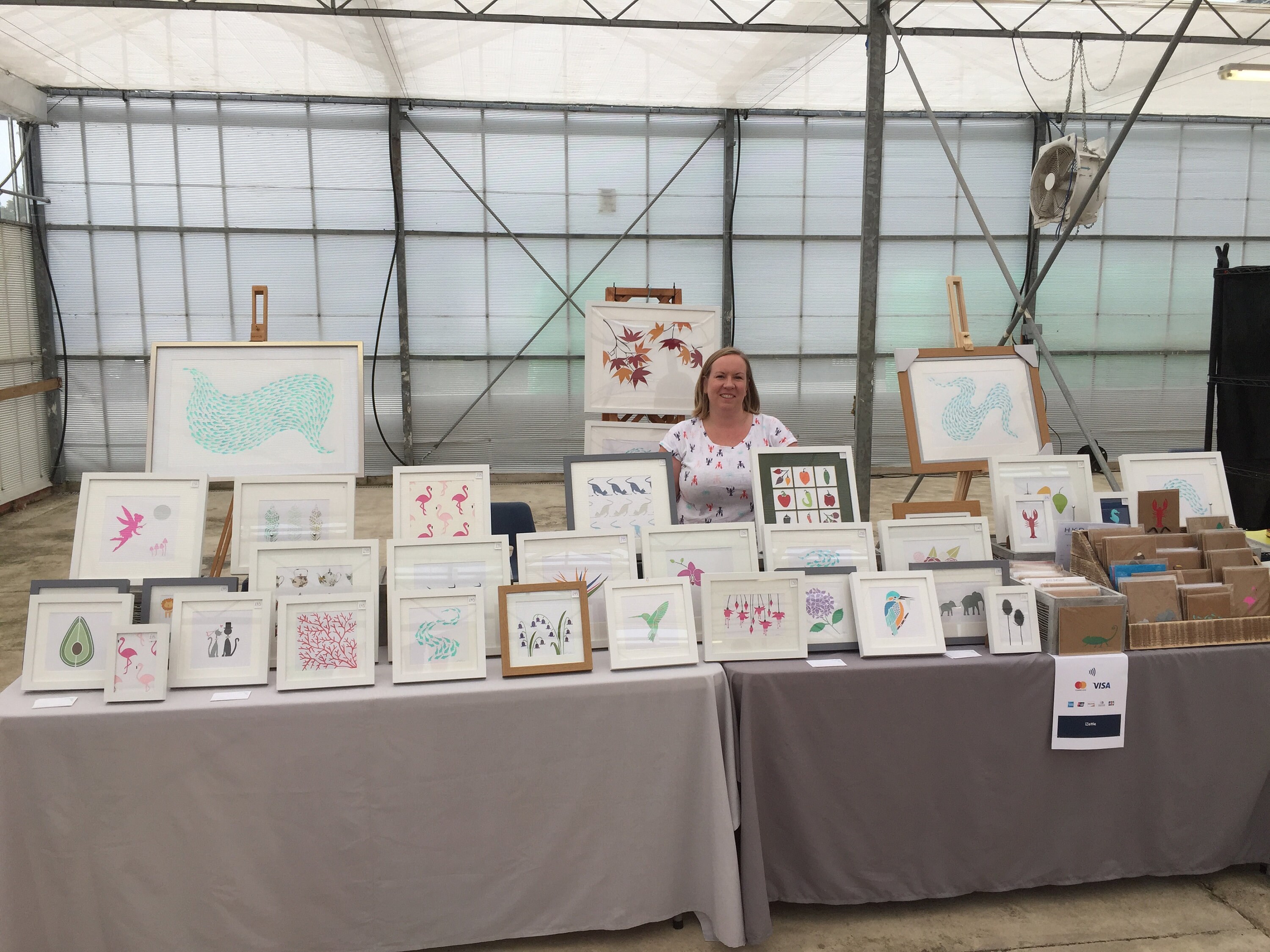 Forget Me Knot Flower Notelet Cards pack of 3 Linocut Cards | Etsy UK