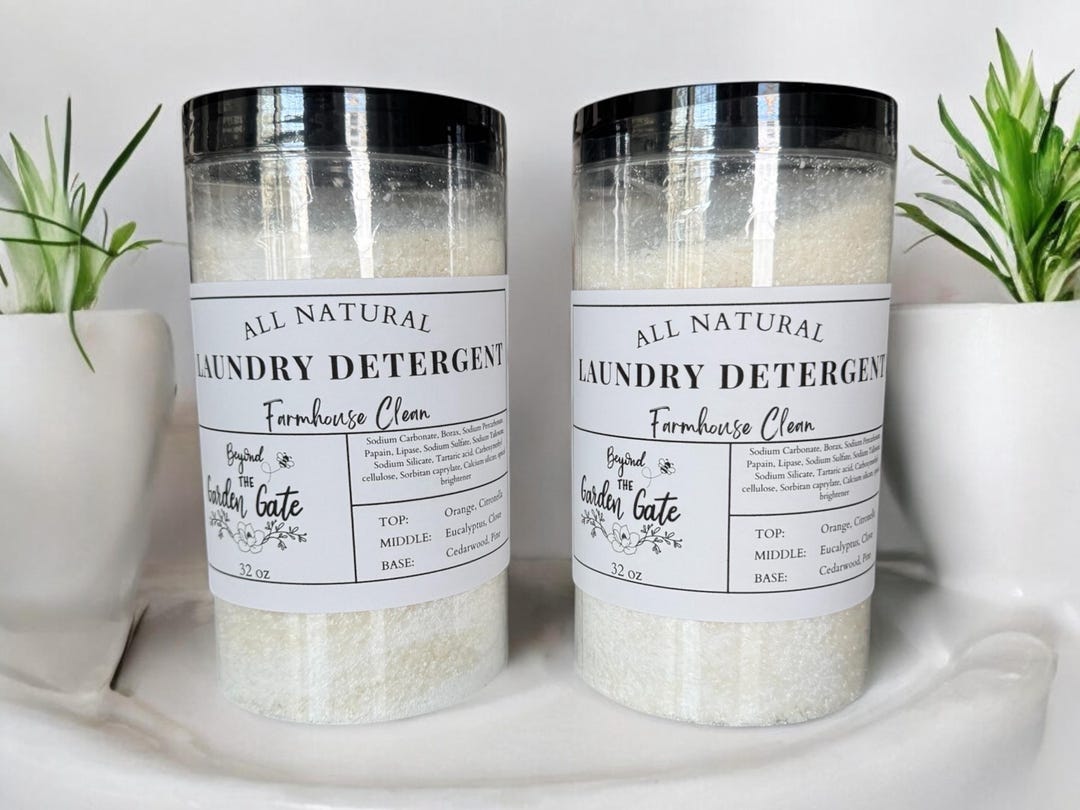 All-natural Laundry Detergent: Farmhouse Clean - Etsy
