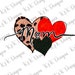 Cheetah Heart PNG, Red Heart, Mothers Day - Etsy