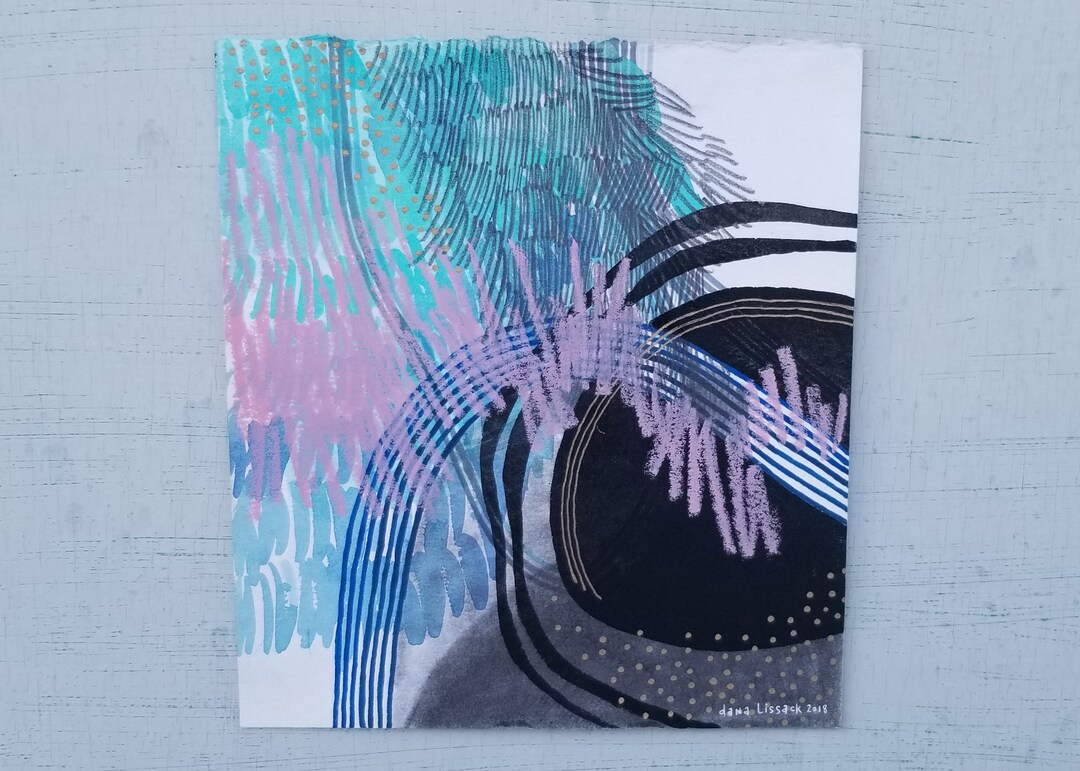 Ilustración abstracta original - Etsy España