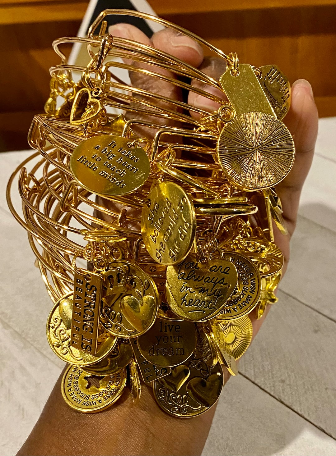 Gold Bangles, Charms, Gold Charms, Gold Bangles, Basic Bangles ...