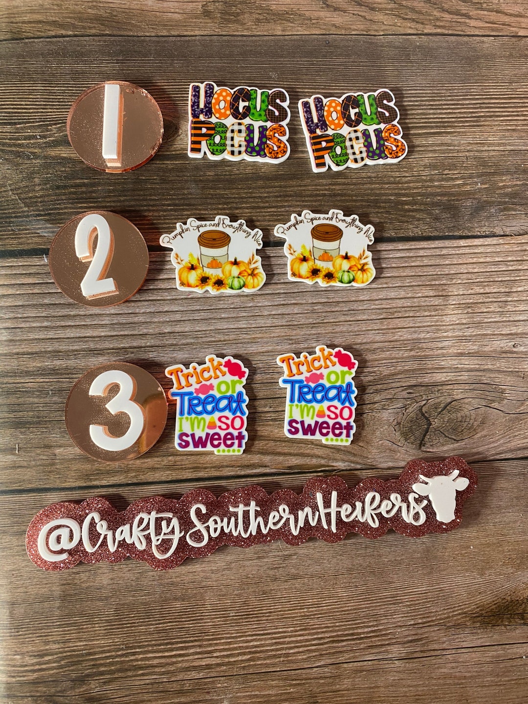 Planar- Flatback Planars- Bow Charms- Planar Charms- Resin Charms ...