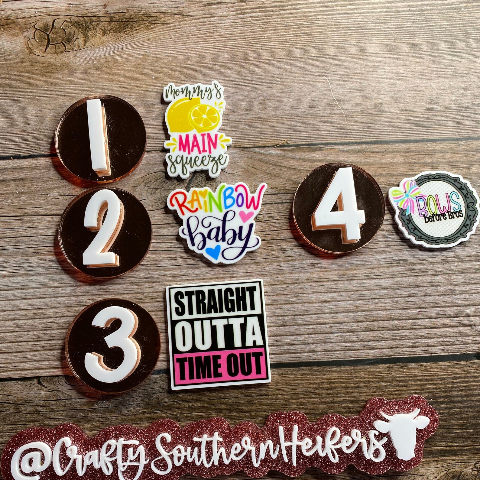 Planar- Flatback Planars- Bow Charms- Planar Charms- Resin Charms ...