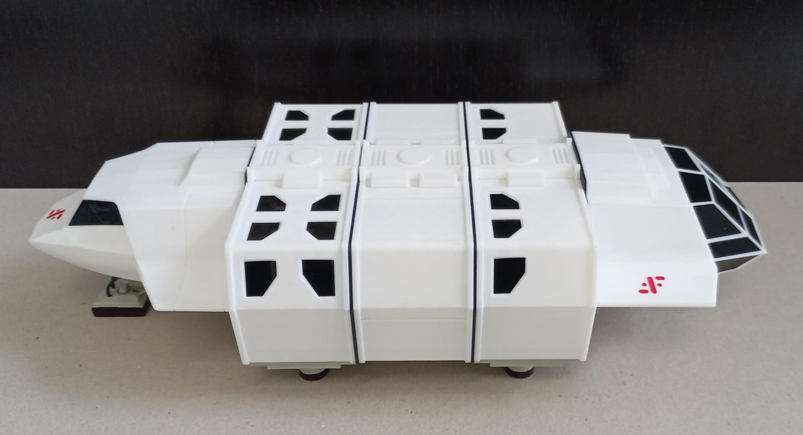 3 Pod Troop Transport Ship of V Visitors 1/48 Scale Model. - Etsy