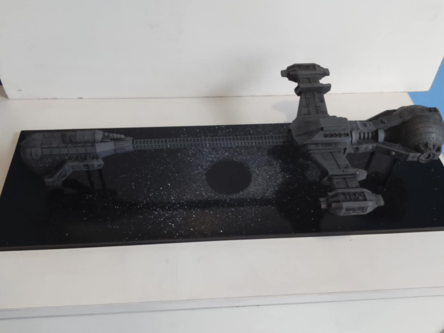 Event Horizon spaceship 1/4000 scale model | Etsy