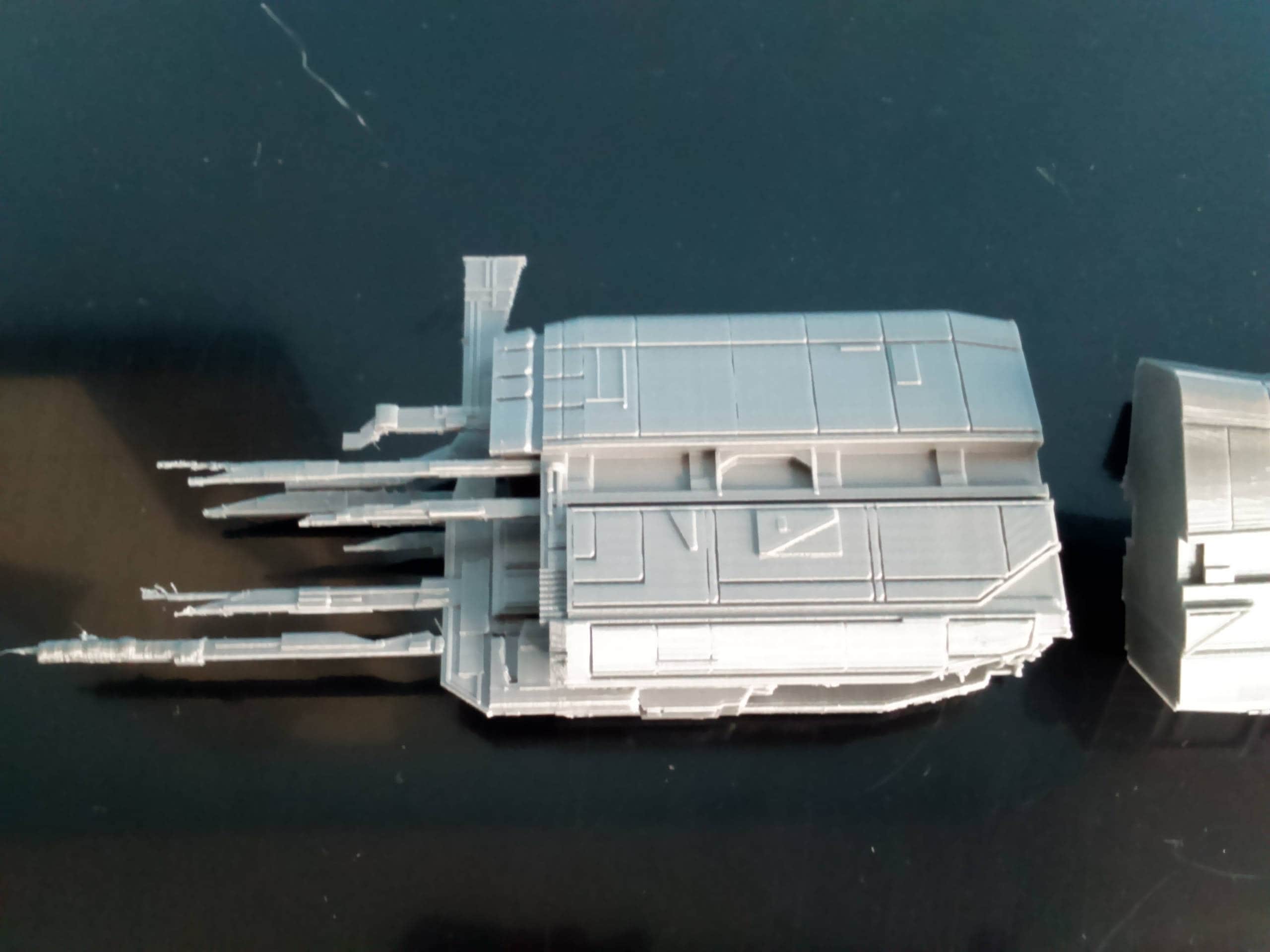 Spacecraft model USS Sulaco scale 1/1000 kit | Etsy