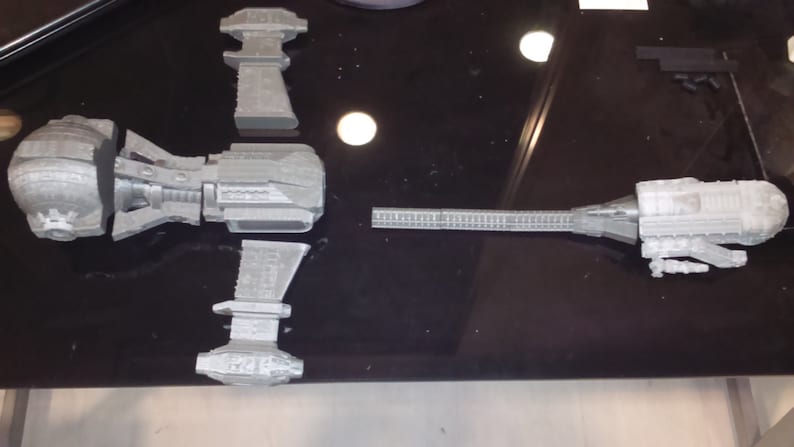 Event Horizon spacecraft model kit | Etsy