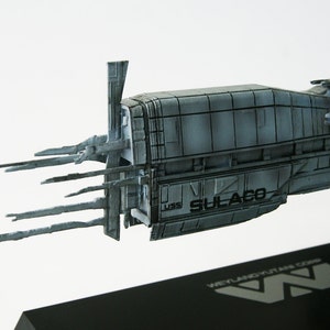 USS Sulaco Spaceship Model 1/1000 Scale - Etsy