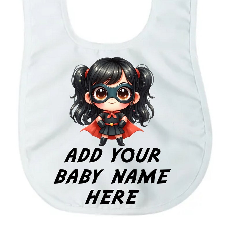 Superhero Bib - Etsy