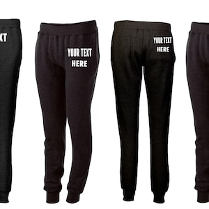 Joggers-personalized Custom Print-custom Jogger-customize Joggers ...