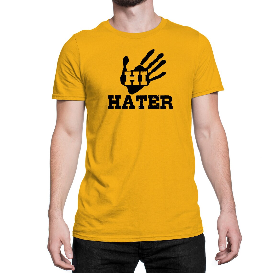 Hi Hater-shirt-tee-motivation T-shirt-brother Tee-stop | Etsy