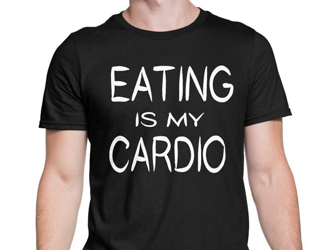 Herren Essen ist mein Cardio Shirts-Ehemann Geschenk-Papa Geschenk ...