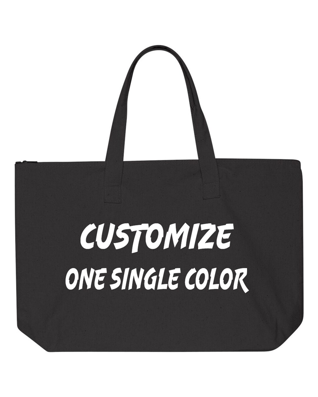Customizable Tote Bag, Create Your Own Tote Bag, Print Your Own Grocery ...