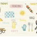 PICNIC BBQ, Digital Stickers - Hand Drawn, Pre-cropped Pngs, Goodnotes ...
