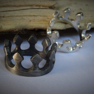 Crown Ring - Etsy