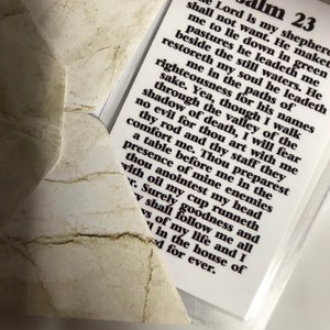 Psalm 23 Prayer Cards. ( 2.0 X 2.9 Inches) Credit Card Size ...