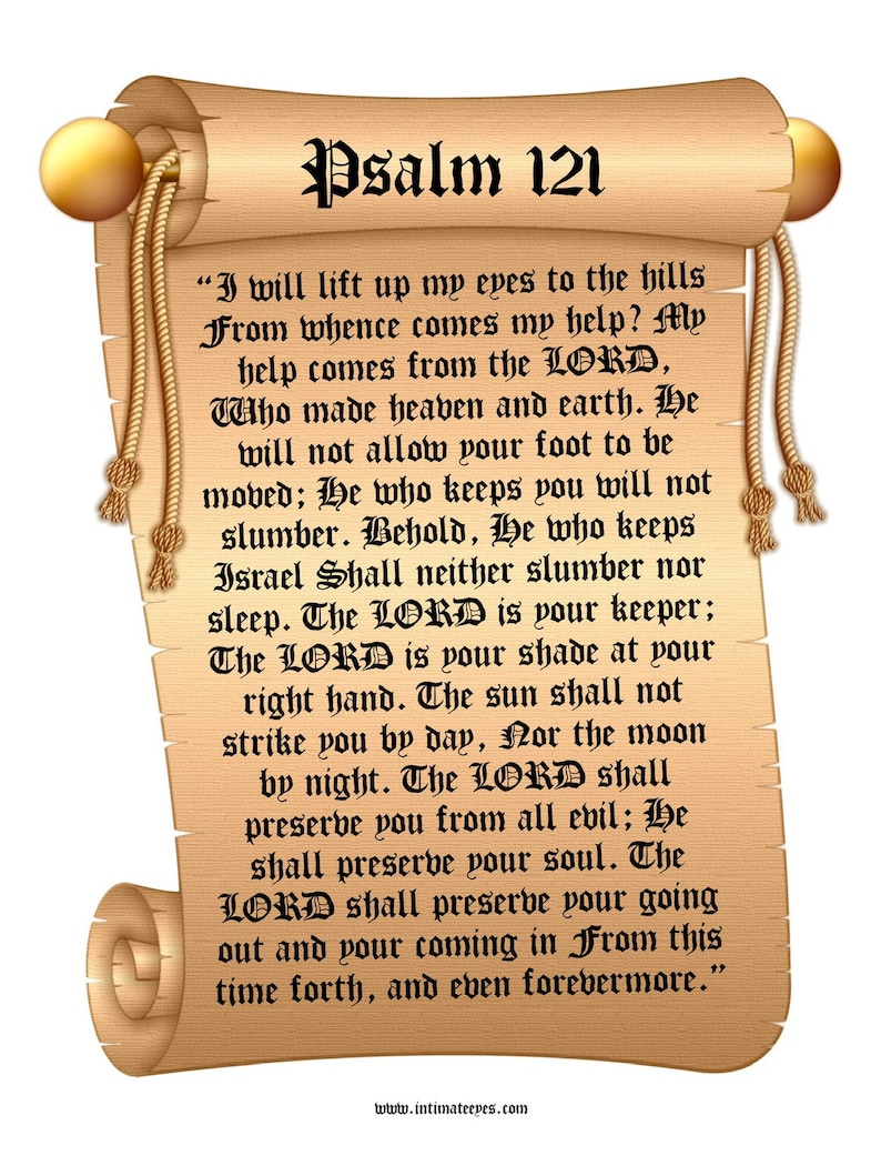 Psalm 121 the living bible - batterypola