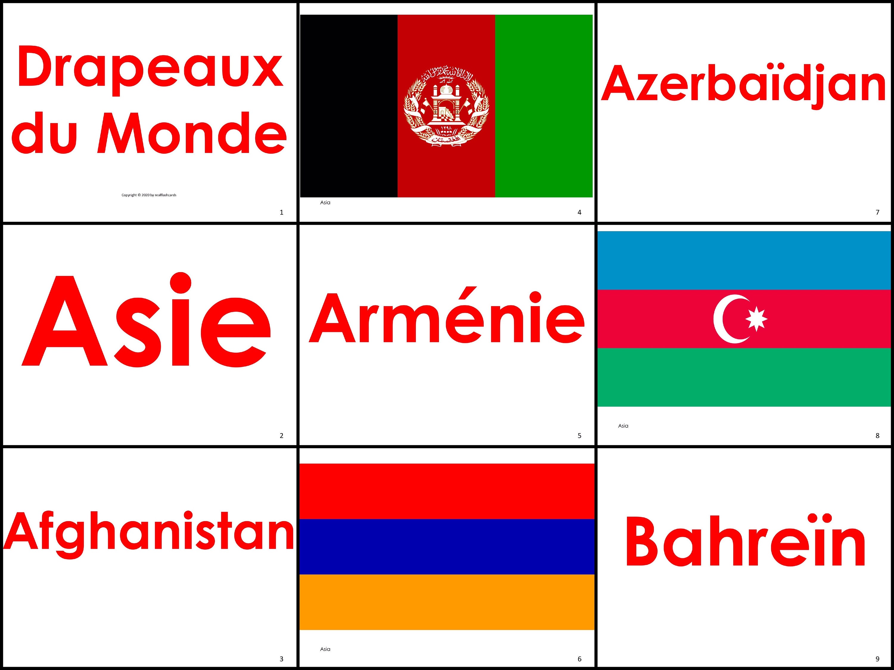 Islamic Countries Flags With Names