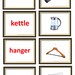 A4 PDF Flash Cards: Things at Home Flashcards. Household Items Flash ...