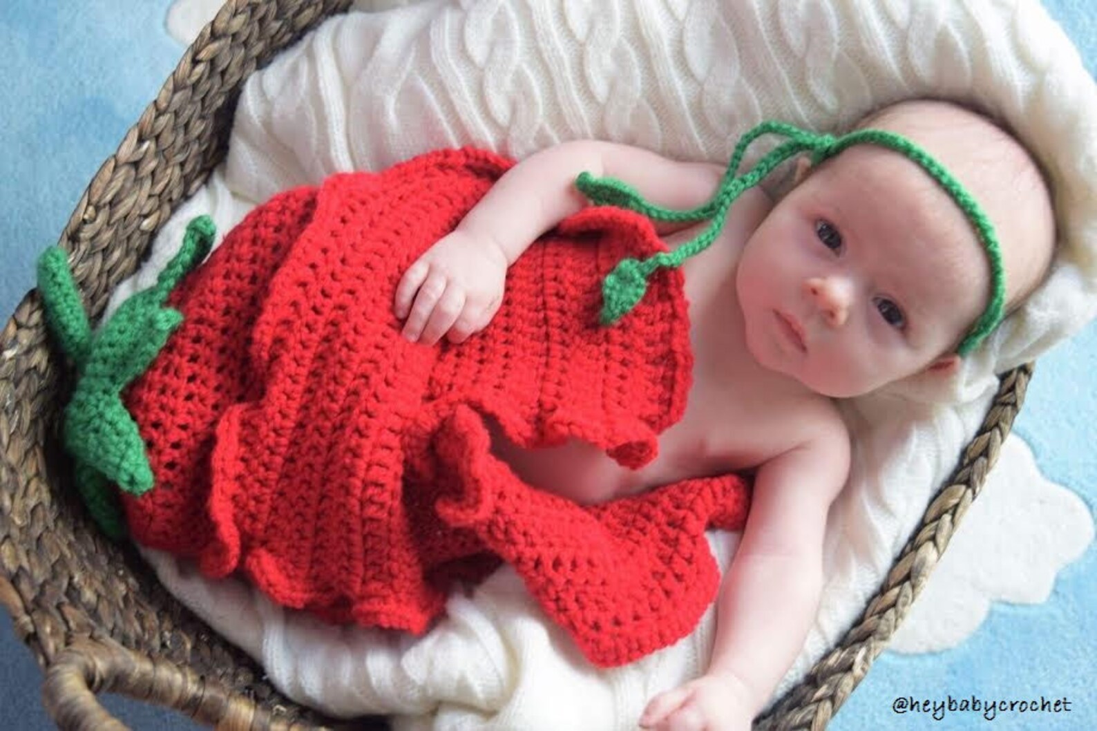 PDF - Rosebud Cocoon Photo Prop Crochet Pattern - Etsy