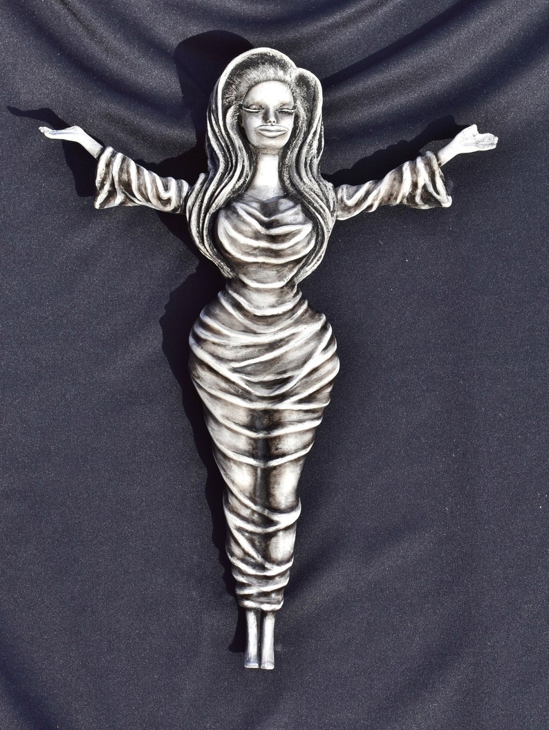 Shesus (she's Us) Goddess Woman Sculpture - Etsy