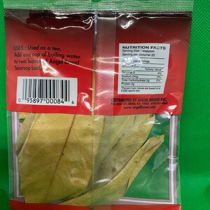 Angel Brand Soursop Leaf - Etsy